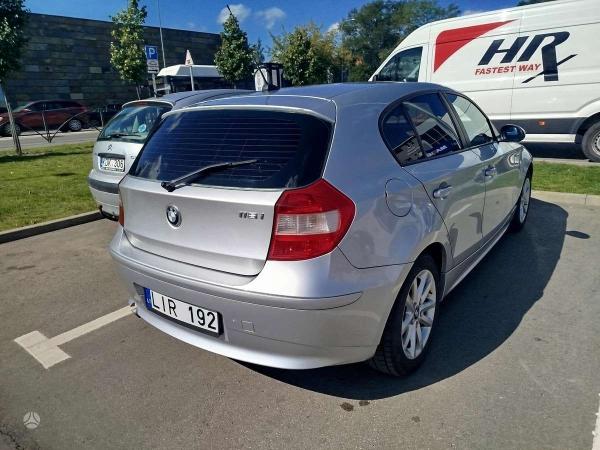 Grey BMW 116 2004 in Panevezys, with an engine capacity of 1.60 L and mileage of 232 thousand km for 1350 €, photo 5 on AUTOMOTO.COM.LV