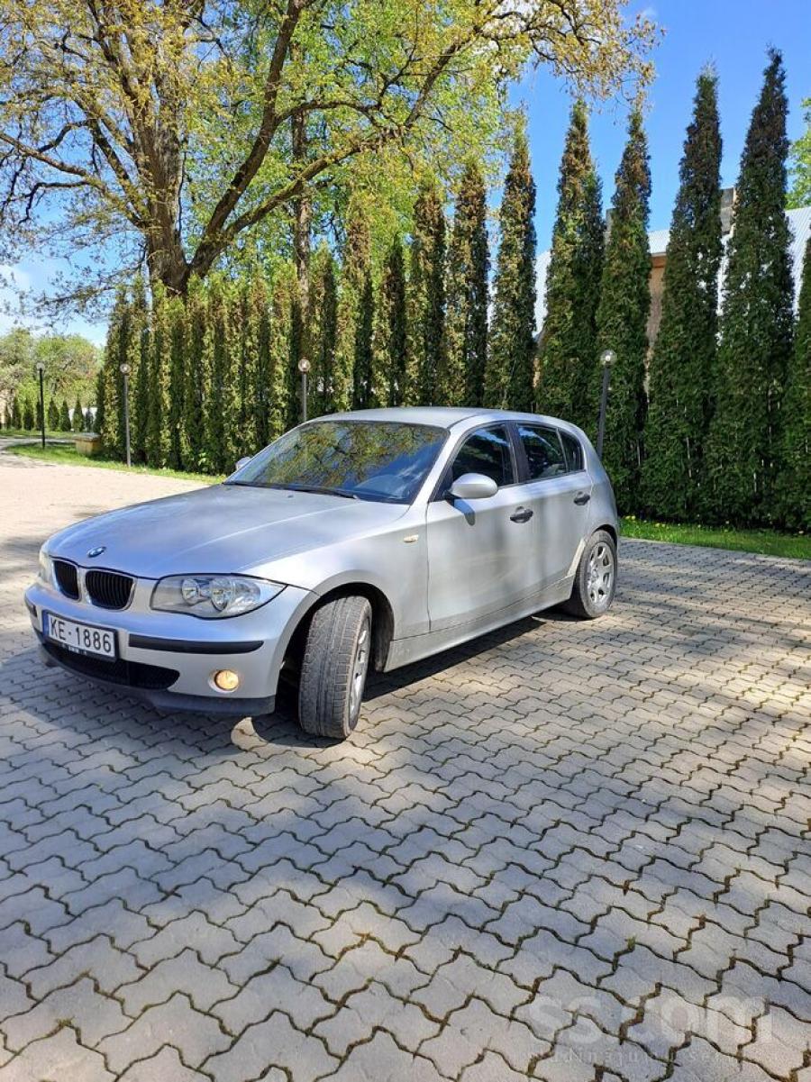 Grey BMW 116 2005 in Ogre, with an engine capacity of 1.60 L and mileage of 156 thousand km for 1850 €, photo 3 on AUTOMOTO.COM.LV