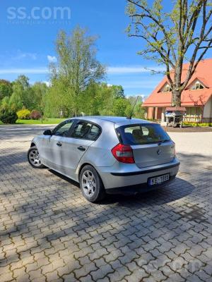 Grey BMW 116 2005 in Ogre, with an engine capacity of 1.60 L and mileage of 156 thousand km for 1850 €, photo 5 on AUTOMOTO.COM.LV