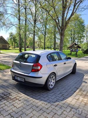 Grey BMW 116 2005 in Ogre, with an engine capacity of 1.60 L and mileage of 156 thousand km for 1850 €, photo 6 on AUTOMOTO.COM.LV