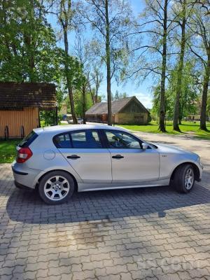 Grey BMW 116 2005 in Ogre, with an engine capacity of 1.60 L and mileage of 156 thousand km for 1850 €, photo 7 on AUTOMOTO.COM.LV