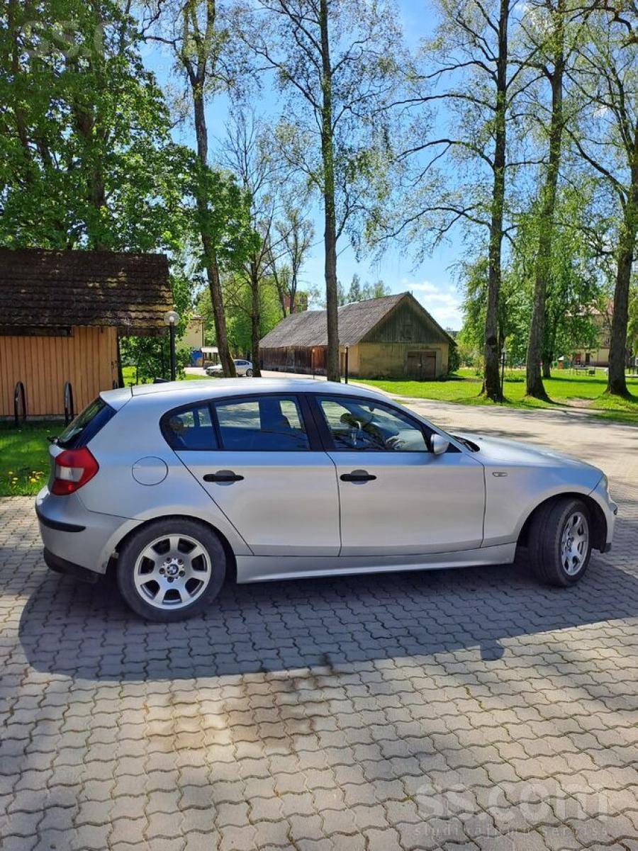 Grey BMW 116 2005 in Ogre, with an engine capacity of 1.60 L and mileage of 156 thousand km for 1850 €, photo 7 on AUTOMOTO.COM.LV