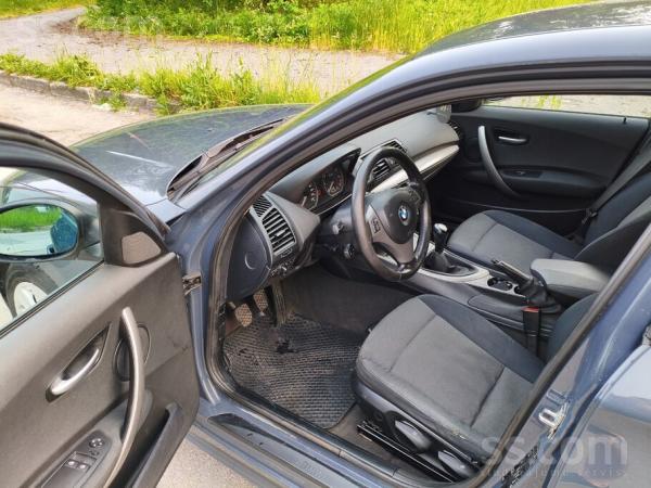 Pelēks BMW 116 2005 Rīga, ar dzinēja tilpumu 1.60 L un nobraukumu 391 tūkst. km par 9950 €, foto 8 vietnē AUTOMOTO.COM.LV