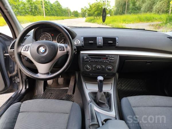 Pelēks BMW 116 2005 Rīga, ar dzinēja tilpumu 1.60 L un nobraukumu 391 tūkst. km par 9950 €, foto 9 vietnē AUTOMOTO.COM.LV
