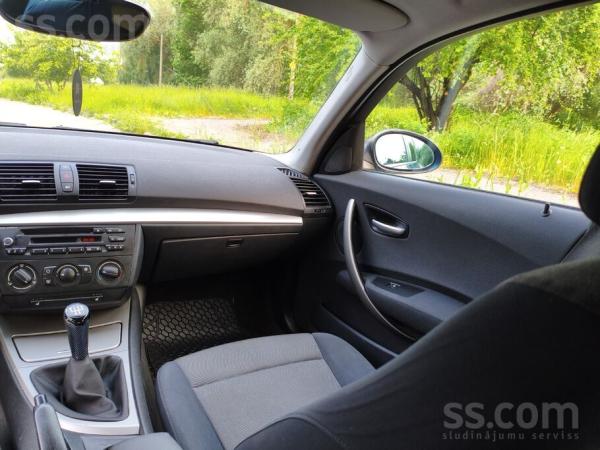Pelēks BMW 116 2005 Rīga, ar dzinēja tilpumu 1.60 L un nobraukumu 391 tūkst. km par 9950 €, foto 10 vietnē AUTOMOTO.COM.LV
