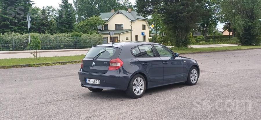 Pelēks BMW 116 2005 Rīga, ar dzinēja tilpumu 1.60 L un nobraukumu 0 tūkst. km par 2100 €, foto 5 vietnē AUTOMOTO.COM.LV