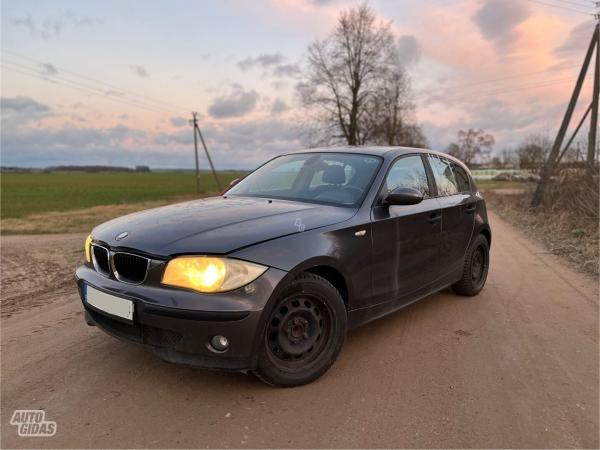 Grey BMW 116 2005 in Ariogala, with an engine capacity of 1.60 L and mileage of 176 thousand km for 1100 €, photo 1 on AUTOMOTO.COM.LV