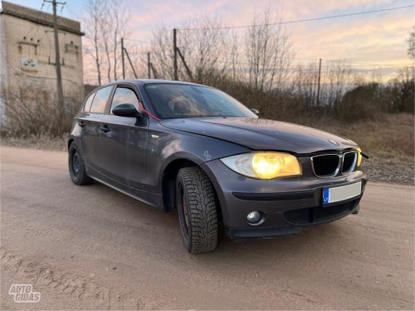 Grey BMW 116 2005 in Ariogala, with an engine capacity of 1.60 L and mileage of 176 thousand km for 1100 €, photo 2 on AUTOMOTO.COM.LV