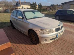 Grey BMW 116 2005 in Kaunas, with an engine capacity of 1.60 L and mileage of 320 thousand km for 930 €, photo  on AUTOMOTO.COM.LV