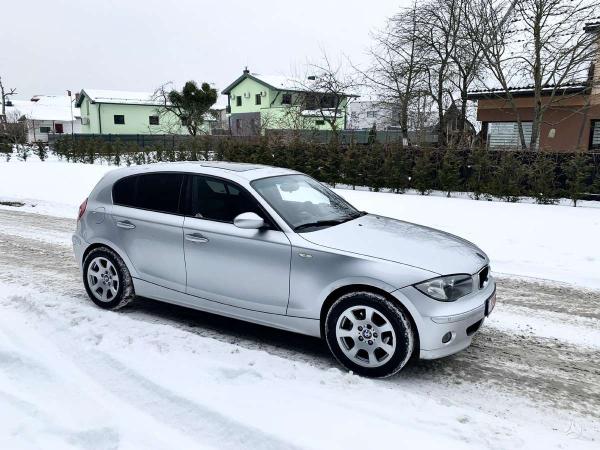 Grey BMW 116 2005 in Kaunas, with an engine capacity of 1.60 L and mileage of 321 thousand km for 1700 €, photo 5 on AUTOMOTO.COM.LV
