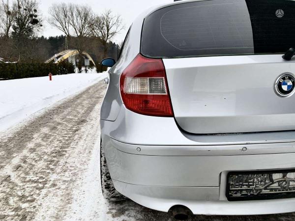 Grey BMW 116 2005 in Kaunas, with an engine capacity of 1.60 L and mileage of 321 thousand km for 1700 €, photo 10 on AUTOMOTO.COM.LV