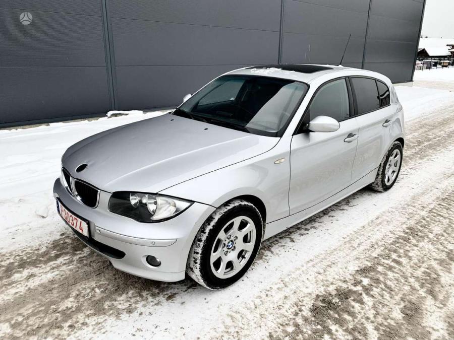 Grey BMW 116 2005 in Kaunas, with an engine capacity of 1.60 L and mileage of 321 thousand km for 1700 €, photo 11 on AUTOMOTO.COM.LV
