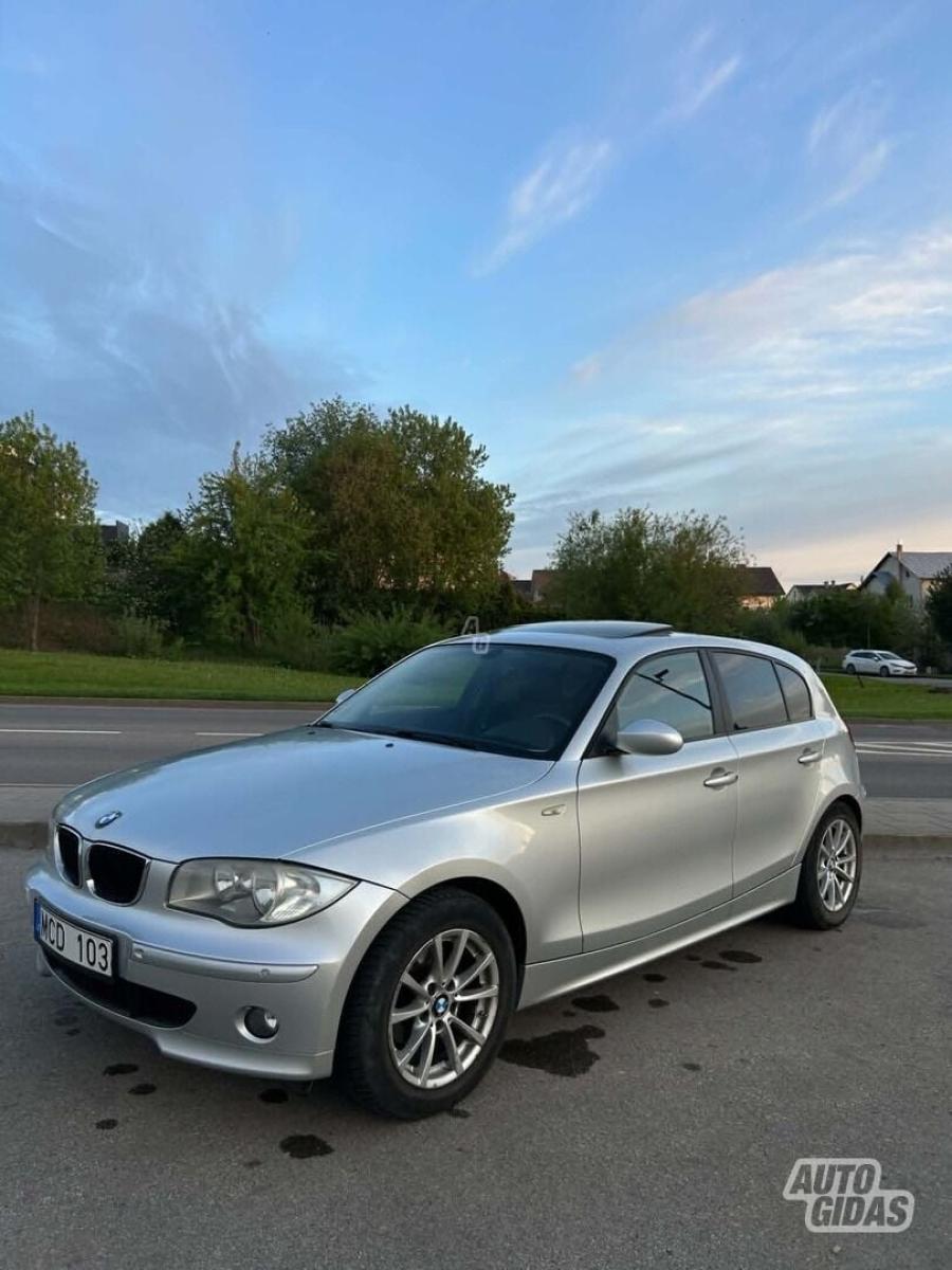 Grey BMW 116 2005 in Vilnius, with an engine capacity of 1.60 L and mileage of 256 thousand km for 2850 €, photo 1 on AUTOMOTO.COM.LV