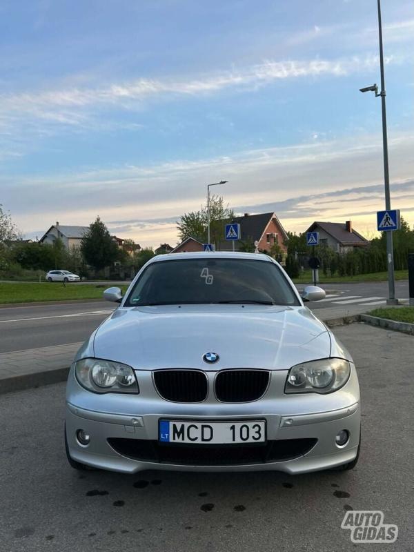 Pelēks BMW 116 2005 Viļņa, ar dzinēja tilpumu 1.60 L un nobraukumu 256 tūkst. km par 2850 €, foto 2 vietnē AUTOMOTO.COM.LV