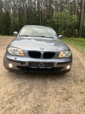 Grey BMW 116 2005 in Jelgava, with an engine capacity of 1.60 L and mileage of 254 thousand km for 950 €, photo  on AUTOMOTO.COM.LV