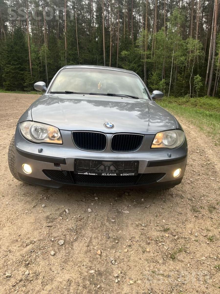 Grey BMW 116 2005 in Jelgava, with an engine capacity of 1.60 L and mileage of 254 thousand km for 950 €, photo 1 on AUTOMOTO.COM.LV