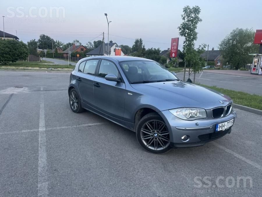Pelēks BMW 116 2005 Jelgava, ar dzinēja tilpumu 1.60 L un nobraukumu 201 tūkst. km par 1750 €, foto 7 vietnē AUTOMOTO.COM.LV