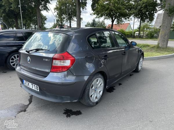 Pelēks BMW 116 2005 Jonava, ar dzinēja tilpumu 1.60 L un nobraukumu 350 tūkst. km par 1200 €, foto 2 vietnē AUTOMOTO.COM.LV