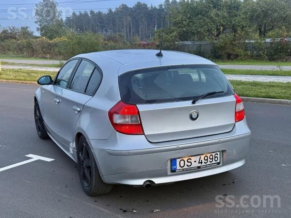 Grey BMW 116 2005 in Riga, with an engine capacity of 1.60 L and mileage of 210 thousand km for 2900 €, photo 4 on AUTOMOTO.COM.LV