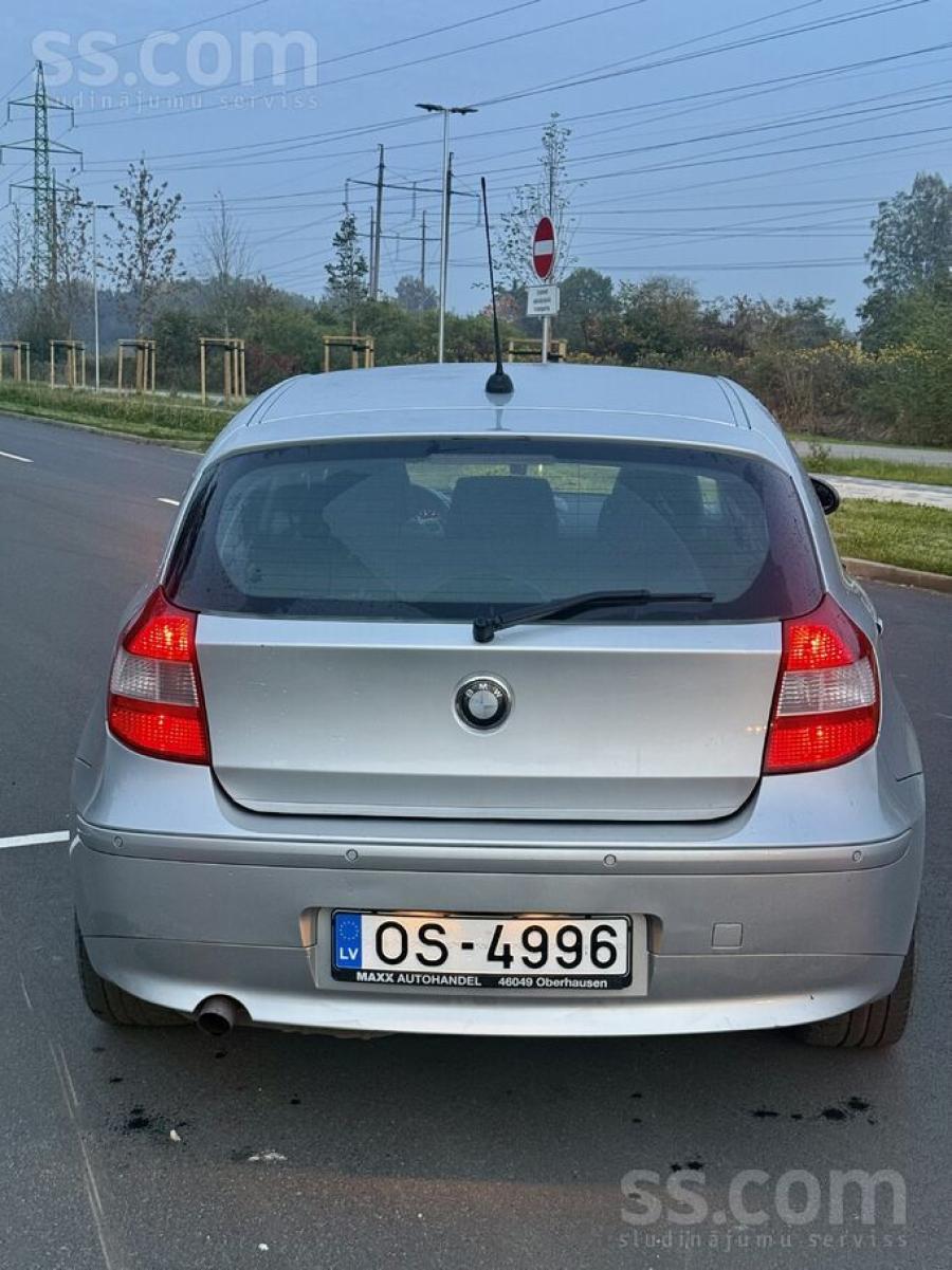 Pelēks BMW 116 2005 Rīga, ar dzinēja tilpumu 1.60 L un nobraukumu 210 tūkst. km par 2900 €, foto 5 vietnē AUTOMOTO.COM.LV