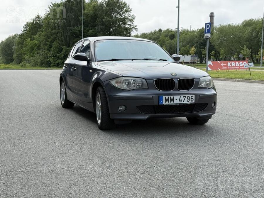 Pelēks BMW 116 2006 Liepāja, ar dzinēja tilpumu 1.60 L un nobraukumu 272 tūkst. km par 2300 €, foto 1 vietnē AUTOMOTO.COM.LV