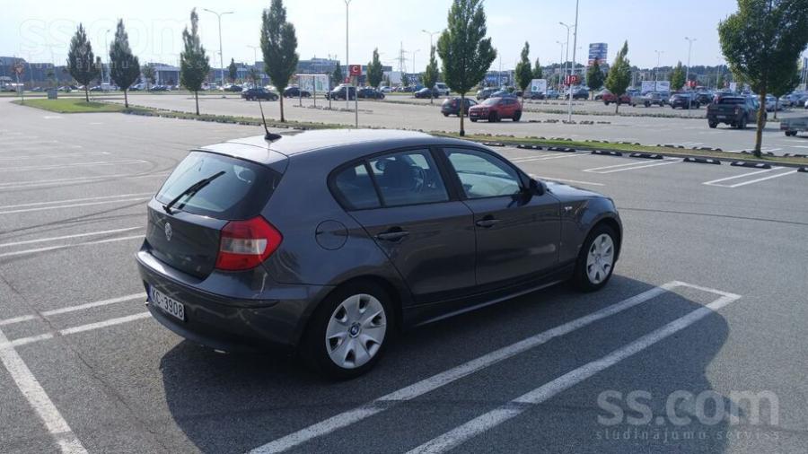 Grey BMW 116 2006 in Riga, with an engine capacity of 1.60 L and mileage of 225 thousand km for 2500 €, photo 2 on AUTOMOTO.COM.LV