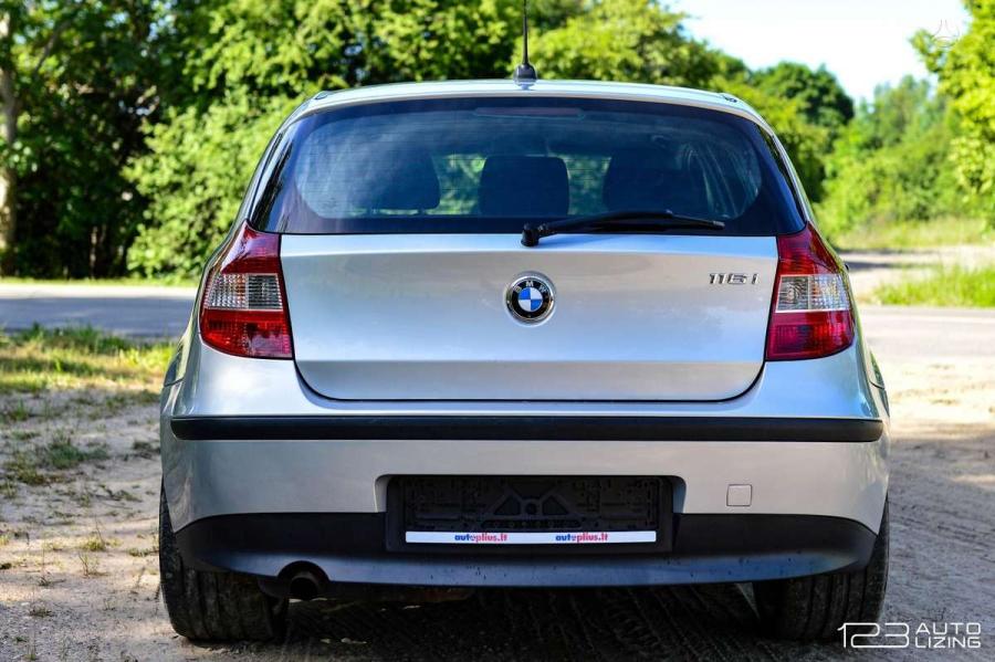 Pelēks BMW 116 2006 Kretinga, ar dzinēja tilpumu 1.60 L un nobraukumu 266 tūkst. km par 2750 €, foto 7 vietnē AUTOMOTO.COM.LV