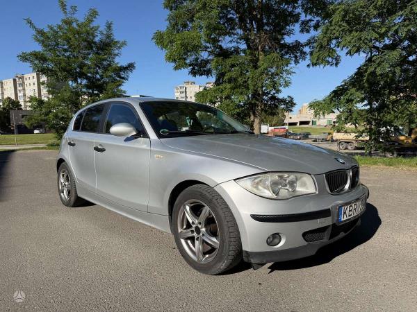 Pelēks BMW 116 2006 Kauņa, ar dzinēja tilpumu 1.60 L un nobraukumu 220 tūkst. km par 1650 €, foto 1 vietnē AUTOMOTO.COM.LV