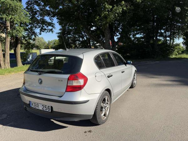 Pelēks BMW 116 2006 Kauņa, ar dzinēja tilpumu 1.60 L un nobraukumu 220 tūkst. km par 1650 €, foto 5 vietnē AUTOMOTO.COM.LV