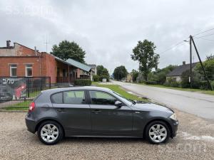 Grey BMW 116 2006 in Ventspils, with an engine capacity of 1.60 L and mileage of 194 thousand km for 2490 €, photo 6 on AUTOMOTO.COM.LV