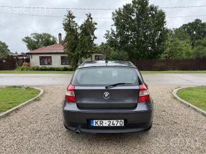 Grey BMW 116 2006 in Ventspils, with an engine capacity of 1.60 L and mileage of 194 thousand km for 2490 €, photo 8 on AUTOMOTO.COM.LV