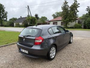 Grey BMW 116 2006 in Ventspils, with an engine capacity of 1.60 L and mileage of 194 thousand km for 2490 €, photo 9 on AUTOMOTO.COM.LV