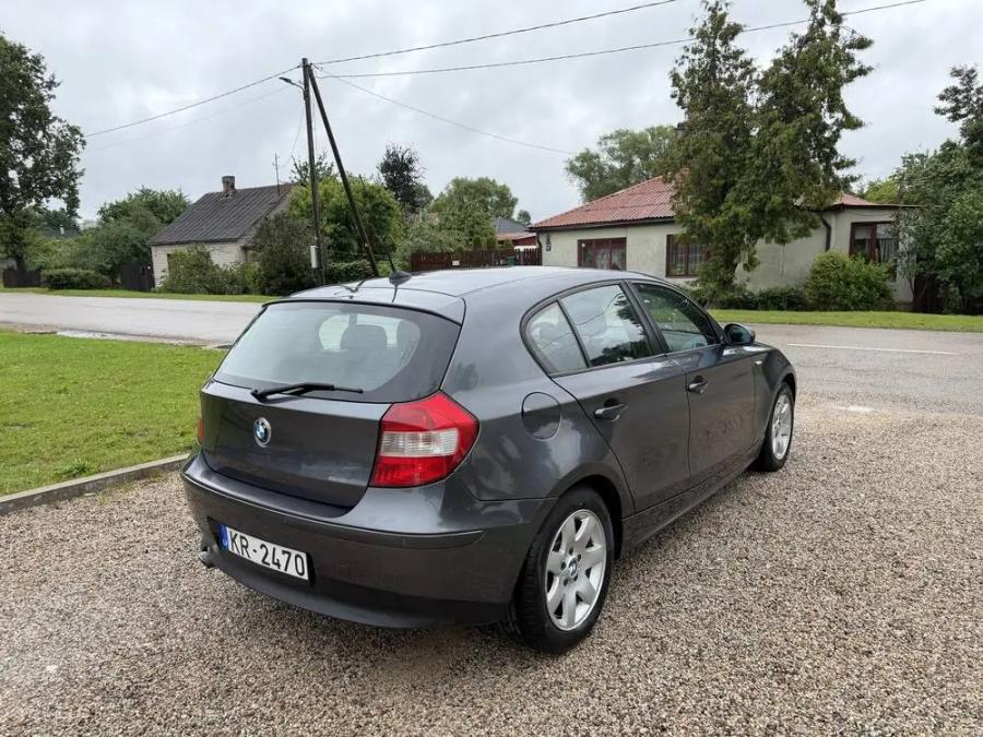 Pelēks BMW 116 2006 Ventspils, ar dzinēja tilpumu 1.60 L un nobraukumu 194 tūkst. km par 2490 €, foto 9 vietnē AUTOMOTO.COM.LV