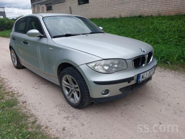 Grey BMW 116 2006 in Riga, with an engine capacity of 1.60 L and mileage of 231 thousand km for 1350 €, photo 2 on AUTOMOTO.COM.LV