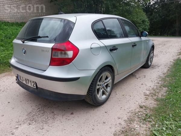 Grey BMW 116 2006 in Riga, with an engine capacity of 1.60 L and mileage of 231 thousand km for 1350 €, photo 3 on AUTOMOTO.COM.LV