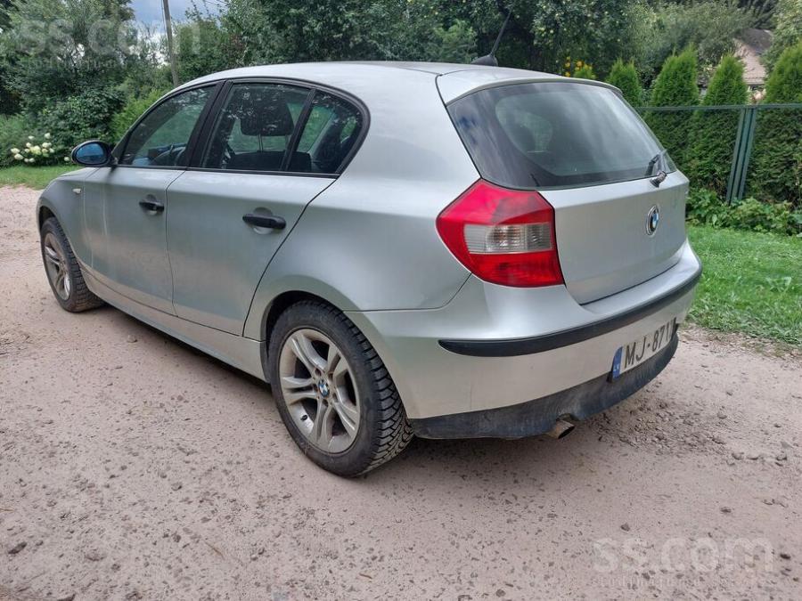 Pelēks BMW 116 2006 Rīga, ar dzinēja tilpumu 1.60 L un nobraukumu 231 tūkst. km par 1350 €, foto 5 vietnē AUTOMOTO.COM.LV