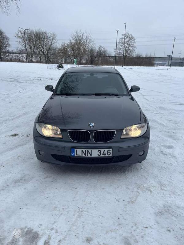 Pelēks BMW 116 2007 Kauņa, ar dzinēja tilpumu 1.60 L un nobraukumu 222 tūkst. km par 2250 €, foto 1 vietnē AUTOMOTO.COM.LV