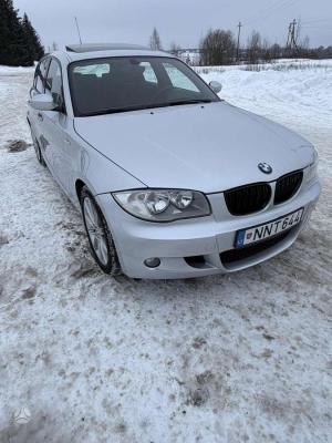 Grey BMW 116 2007 in Kaunas, with an engine capacity of 1.60 L and mileage of 210 thousand km for 2100 €, photo 7 on AUTOMOTO.COM.LV