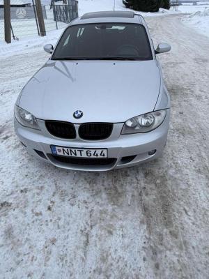 Grey BMW 116 2007 in Kaunas, with an engine capacity of 1.60 L and mileage of 210 thousand km for 2100 €, photo 9 on AUTOMOTO.COM.LV