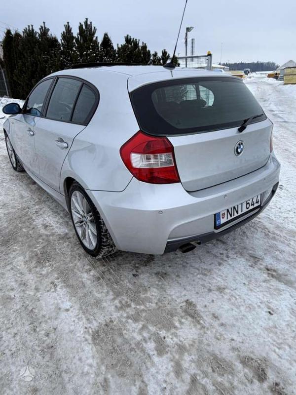 Pelēks BMW 116 2007 Kauņa, ar dzinēja tilpumu 1.60 L un nobraukumu 210 tūkst. km par 2100 €, foto 10 vietnē AUTOMOTO.COM.LV