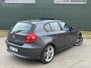 Grey BMW 116 2007 in Riga, with an engine capacity of 1.60 L and mileage of 0 thousand km for 3350 €, photo 4 on AUTOMOTO.COM.LV
