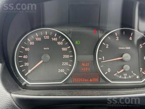 Grey BMW 116 2007 in Riga, with an engine capacity of 1.60 L and mileage of 0 thousand km for 3350 €, photo 8 on AUTOMOTO.COM.LV