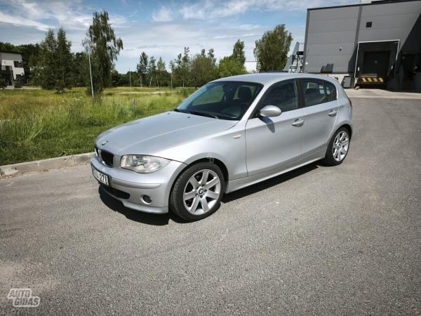 Grey BMW 116 2007 in Vilnius, with an engine capacity of 1.60 L and mileage of 160 thousand km for 1900 €, photo 1 on AUTOMOTO.COM.LV