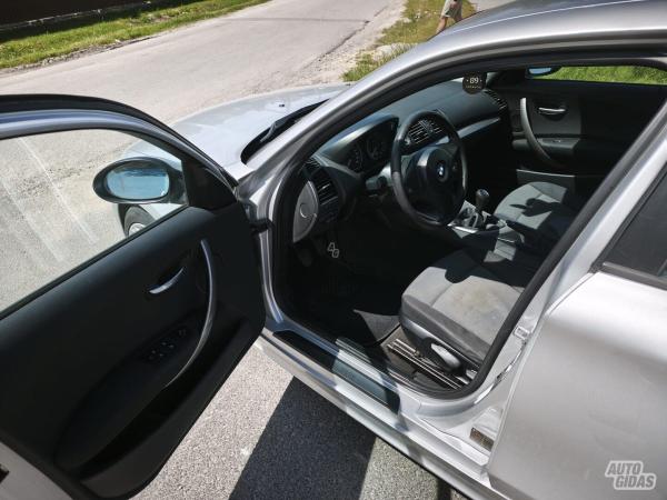 Grey BMW 116 2007 in Vilnius, with an engine capacity of 1.60 L and mileage of 160 thousand km for 1900 €, photo 7 on AUTOMOTO.COM.LV