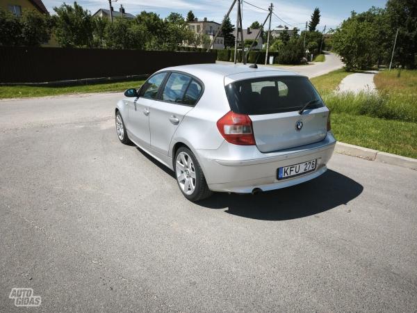 Grey BMW 116 2007 in Vilnius, with an engine capacity of 1.60 L and mileage of 160 thousand km for 1900 €, photo 8 on AUTOMOTO.COM.LV