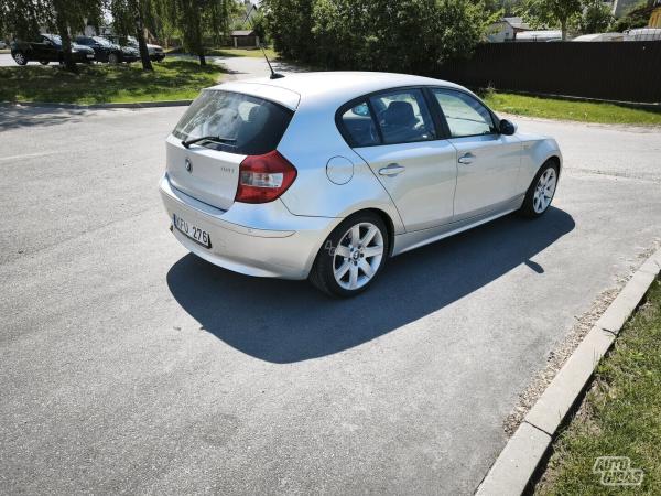 Grey BMW 116 2007 in Vilnius, with an engine capacity of 1.60 L and mileage of 160 thousand km for 1900 €, photo 9 on AUTOMOTO.COM.LV