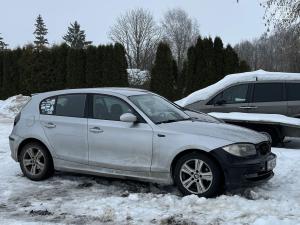 Pelēks BMW 116 2008 Panevēža, ar dzinēja tilpumu 1.60 L un nobraukumu 250 tūkst. km par 1300 €, foto  vietnē AUTOMOTO.COM.LV