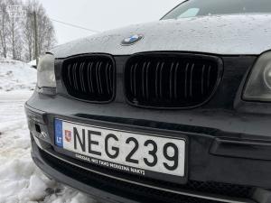 Pelēks BMW 116 2008 Panevēža, ar dzinēja tilpumu 1.60 L un nobraukumu 250 tūkst. km par 1300 €, foto 5 vietnē AUTOMOTO.COM.LV