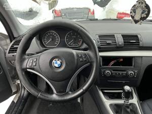 Pelēks BMW 116 2008 Panevēža, ar dzinēja tilpumu 1.60 L un nobraukumu 250 tūkst. km par 1300 €, foto 9 vietnē AUTOMOTO.COM.LV