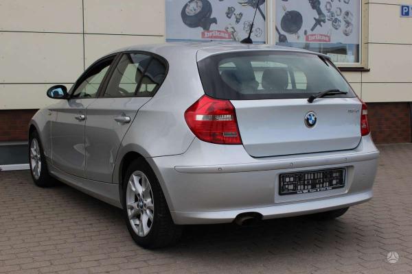 Grey BMW 116 2009 in Kretinga, with an engine capacity of 2.00 L and mileage of 222 thousand km for 3399 €, photo 4 on AUTOMOTO.COM.LV